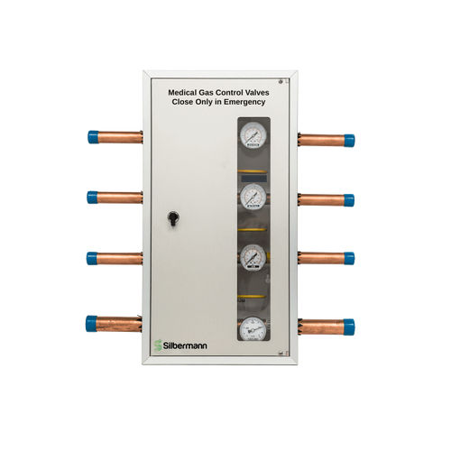 Medical gas valve - Silbermann Technologies - vacuum / stainless steel ...