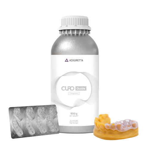Resin dental material - CURO Guide - Ackuretta Technologies LLC - for dental restorations / for ...