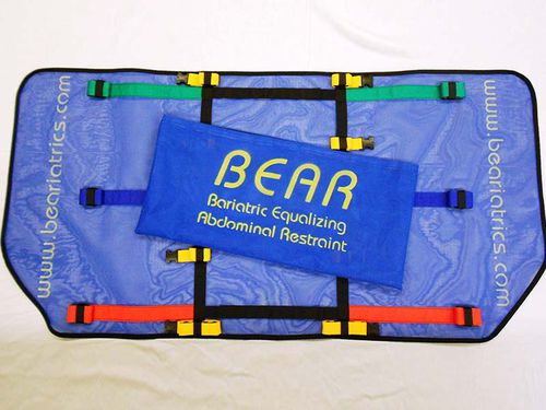 Abdominal restraint strap - ORIGINAL - BEAR-iatrics Inc.