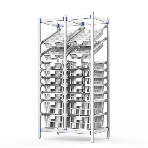 Aluminum storage rack - FG-P-4009F02 - Fangge Medical - modular / high ...