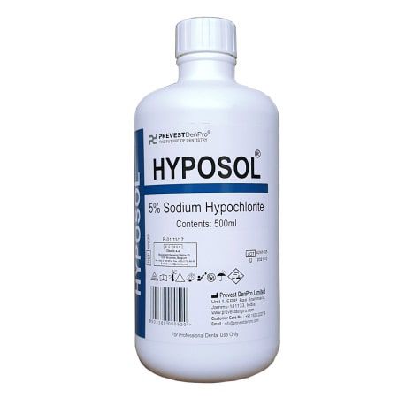 Sodium hypochlorite dental material - Hyposol - PREVEST DENPRO LIMITED ...