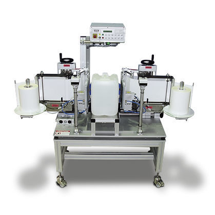 Container labeling machine - TNC-2F - b+b Automations- und ...