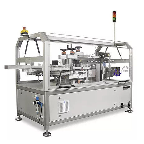 Carton labeling machine - TE series - b+b Automations- und ...