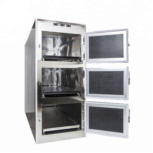 Mortuary stretcher refrigerated mortuary cabinet - Slaughter Supply LLC ...