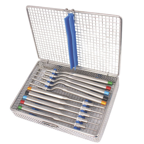 Straight osteotome kit - 22-107-085 - J+K Chirurgische Instrumente ...