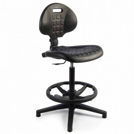 Laboratory stool - 108331 - Adexte - medical / height-adjustable / rotating