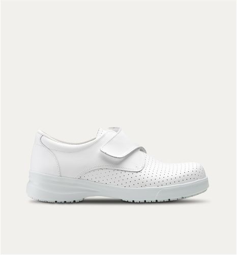 Unisex hospital shoes - Beta Grip - Feliz Caminar - anti-slip / white ...