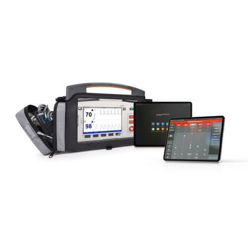 Automated external defibrillator simulator - qubeC1 - SKILLQUBE - ECG ...