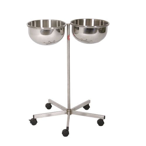 Double bin surgical basin stand - AD-174 - DUMAN HOSPITAL FURNITURE ...
