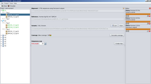 NGS sequencing software - GensearchNGS - PhenoSystems SA - analysis ...
