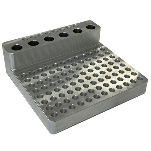 Tube rack - FastGene - Bulldog Bio, Inc. - benchtop / aluminum