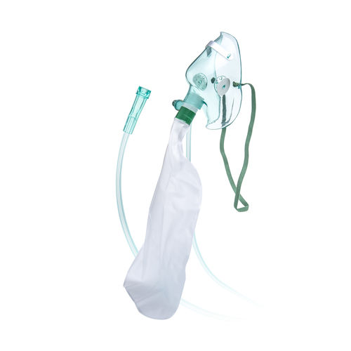 Disposable oxygen mask - A02 Non - rebreath - Well Lead Medical