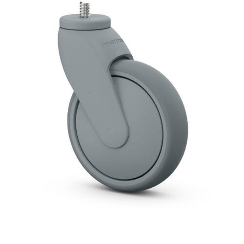 Wheel with brake - GKR-S-125 PTE/K 80 - Manner Oy - polyamide ...