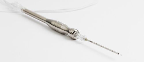 Surgery handpiece - Dual LuerLock - Light Guide - ENT / laser / straight
