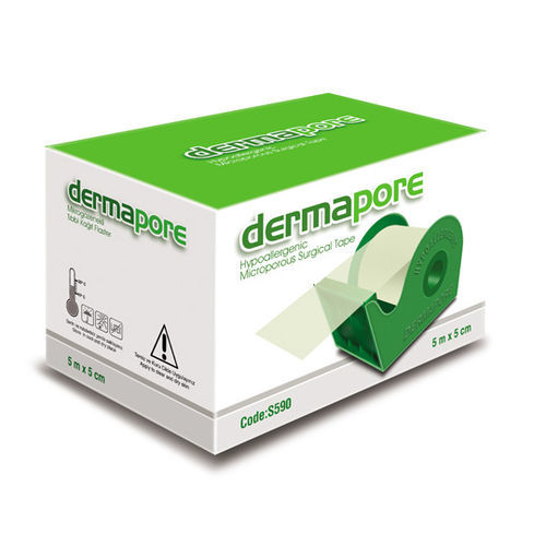 Polyester medical tape - Dermapore - Seyitler - viscose / breathable ...