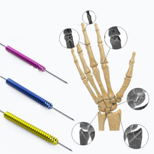 Hand compression bone screw - Zimed Medical - cannulated / headless