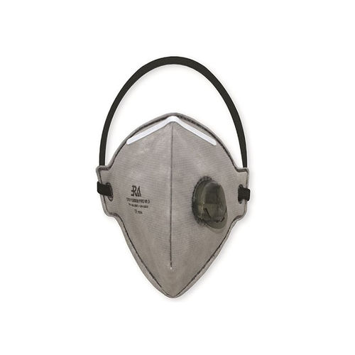 FFP2 respirator mask - 5210 V NR D - Global Solutions - with exhalation valve / activated carbon ...