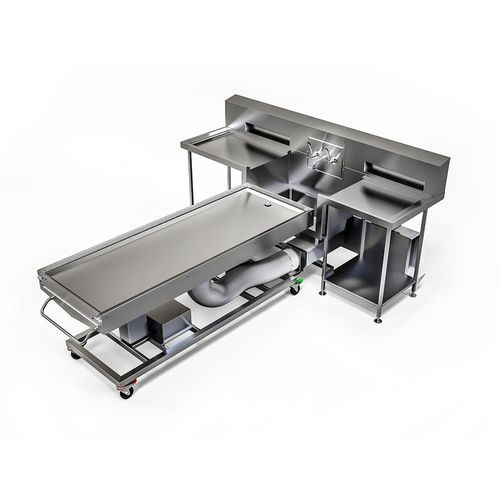 Mortuary washing unit - Shotton Parmed
