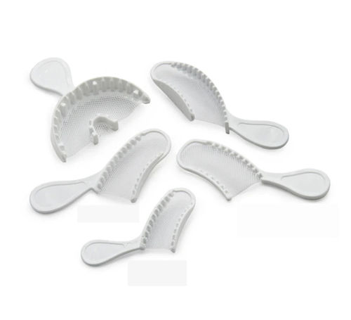 Complete denture dental impression tray - iMesh™ - Pac-Dent - perforated