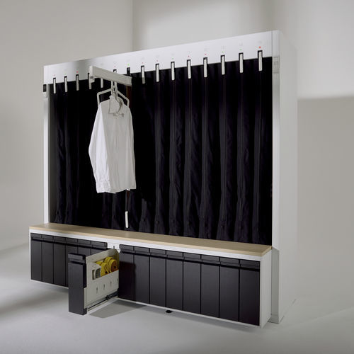 Storage locker - smart - Zippsafe - locker room / hospital / fixed