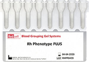 Blood typing test kit - RCRPP - Redcell Biotechnology - blood