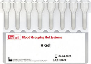 Blood typing test kit - RCH - Redcell Biotechnology - blood