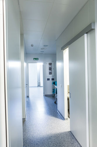 Protection door - H-SMITS series - LABEL S.p.A. - for hospital ...