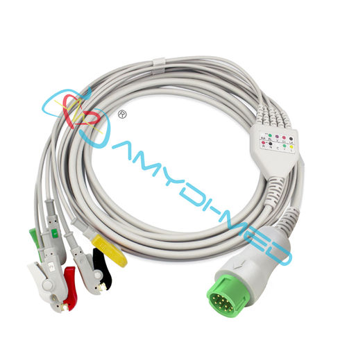 ECG cable - AMD-EG-VC0063-I - Shenzhen Amydi-med Electronics Tech