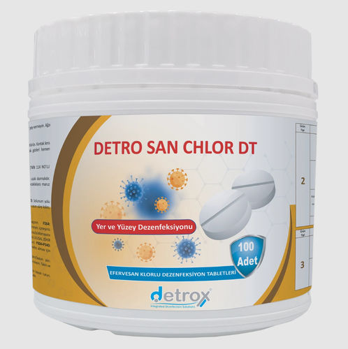 Floor disinfectant - Detro San Chlor DT - Detro Healthcare - tablets ...