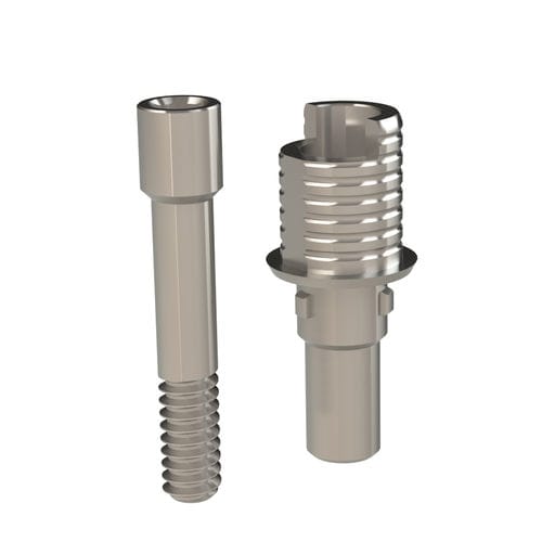 Titanium implant abutment - Camlog® - Heliocos GmbH - internal tri-lobe ...