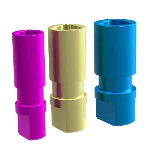 Titanium dental implant analog - Analog for Nobel Biocare - Heliocos ...