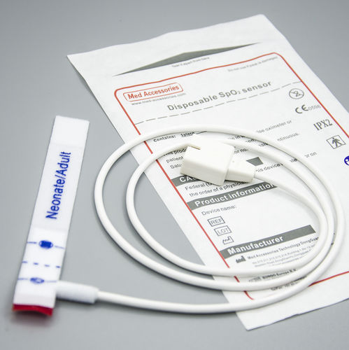 Fingertip SpO2 sensor - M01DN3 - Med Accessories - foot / pediatric ...