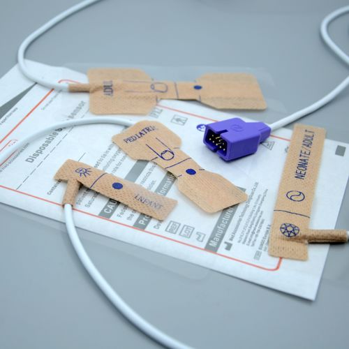 Fingertip SpO2 sensor - Novametrix - Med Accessories - multi-position ...