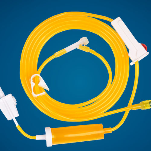 Chemotherapy infusion set - KS-IV503 - Kapsam - with drip chamber ...