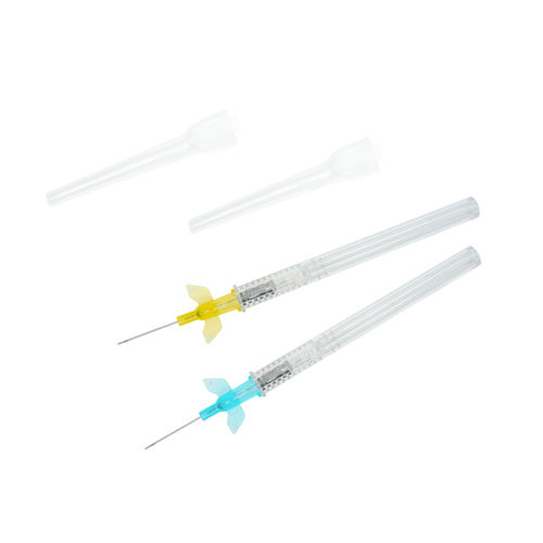 IV injection needle - Nanchang Kindly Meditech - safety / butterfly / 18G