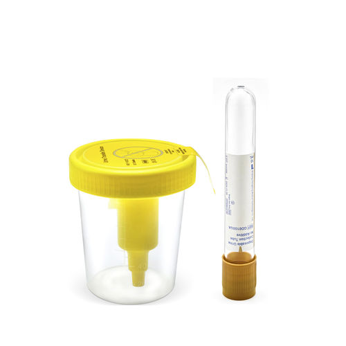Urine sample container - Nanchang Kindly Meditech - vacuum / with cap