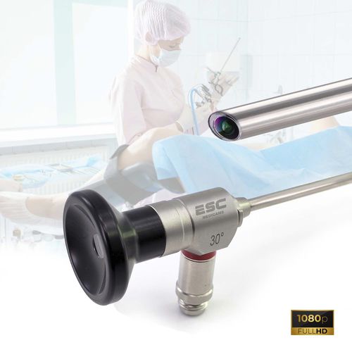 Adult cystoscope - ESC Medicams - wide-angle / high-definition / straight