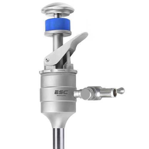 Laparoscopic trocar - ESC Medicams - bladed / with insufflation tap ...