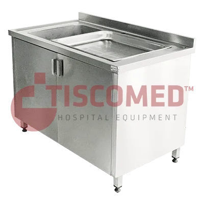 Endoscope pre-cleaning station - TINI 4030 - Tiscomed - with sink