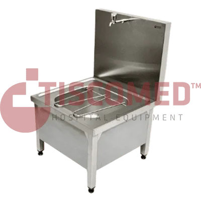 Hygiene area sink - TINI 4087 - Tiscomed - 1-station / stainless steel ...