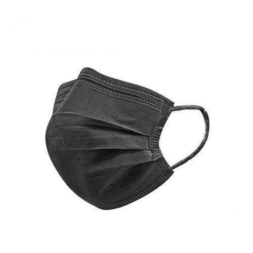 Adult surgical mask - Changzhou Zener Medtec - black / 3-ply / disposable