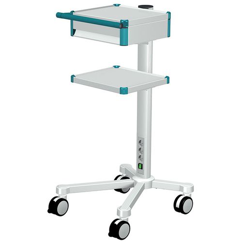 Medical cart - 503050FX - Fentex Medical - endoscopy / 1-shelf / mobile