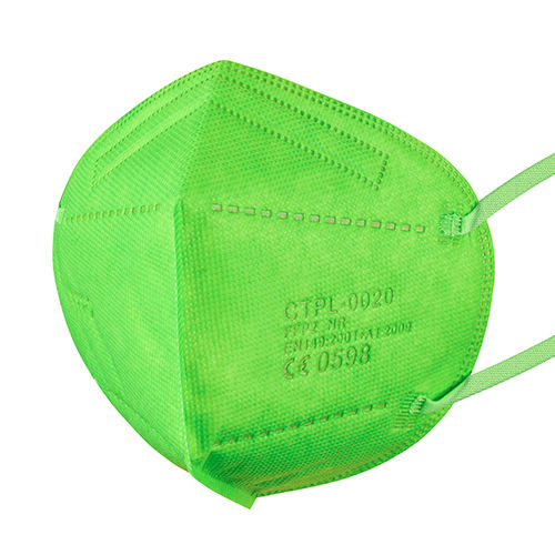 FFP2 safety mask - Connexions Technology - green / non-woven