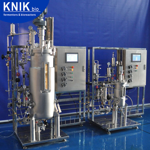 Laboratory bioreactor - SIP CIP - KNIK CO.,LTD. - for microbial ...