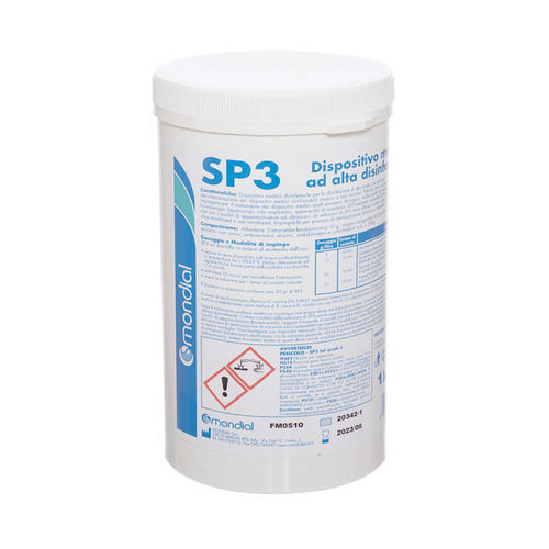 Medical device disinfectant - SP3 - Mondial - powder / peracetic acid-based
