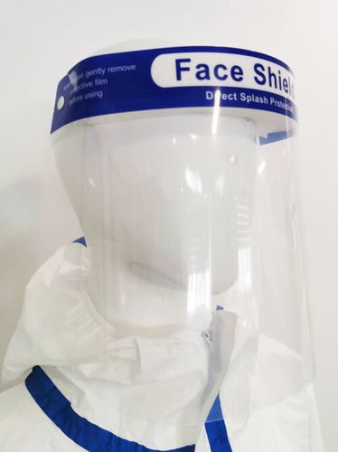 Full-face face-shield - DuoProSS Meditech Corp. - adult / medical ...