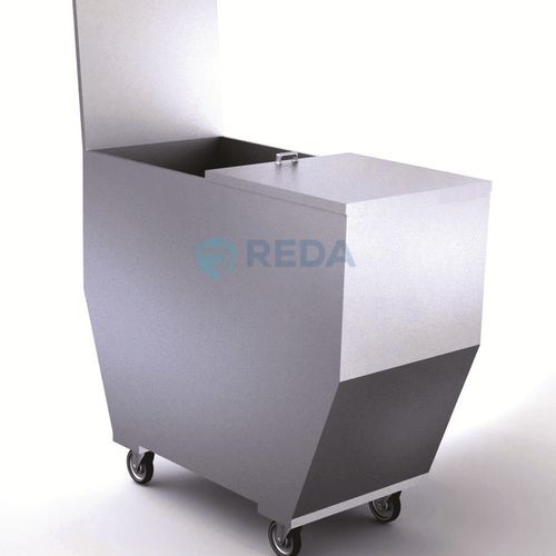 Medical trolley - 2e-51014 - Reda - transport / waste / stainless steel