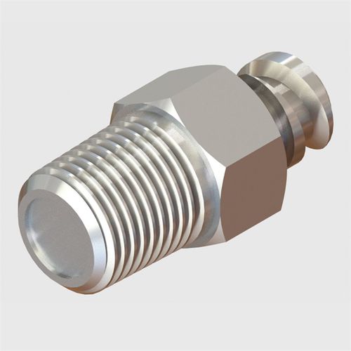 Male connector - E-F-171427 - The West Group Ltd - female / for medical ...