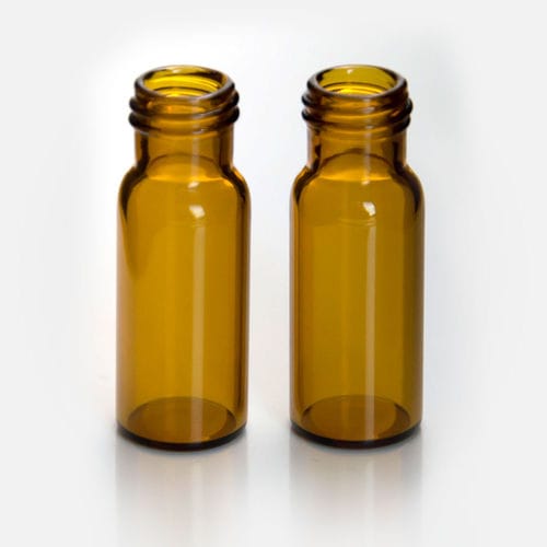 HPLC vial - Amber 9mm - ZHEJIANG AIJIREN TECHNOLOGY INC. - for GC / borosilicate glass / graduated