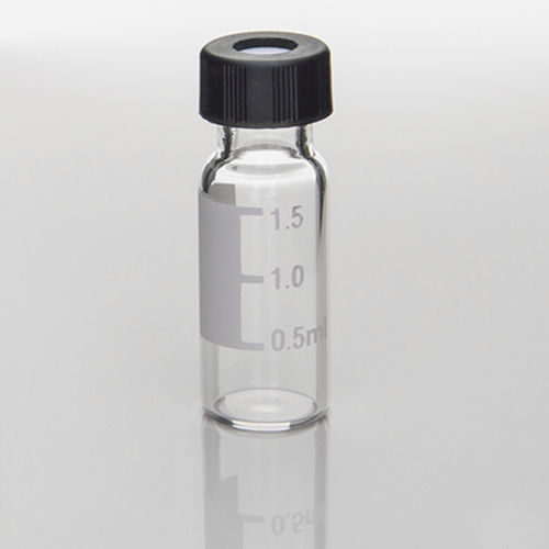 HPLC vial - Clear 9mm w/Write-on Spot - ZHEJIANG AIJIREN TECHNOLOGY INC. - for GC / borosilicate ...